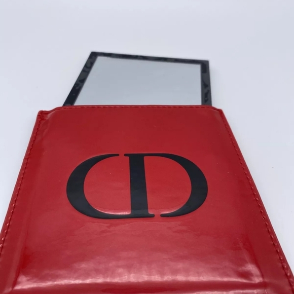 Dior | Accessories | Christian Dior Red Compact Mirror | Poshmark